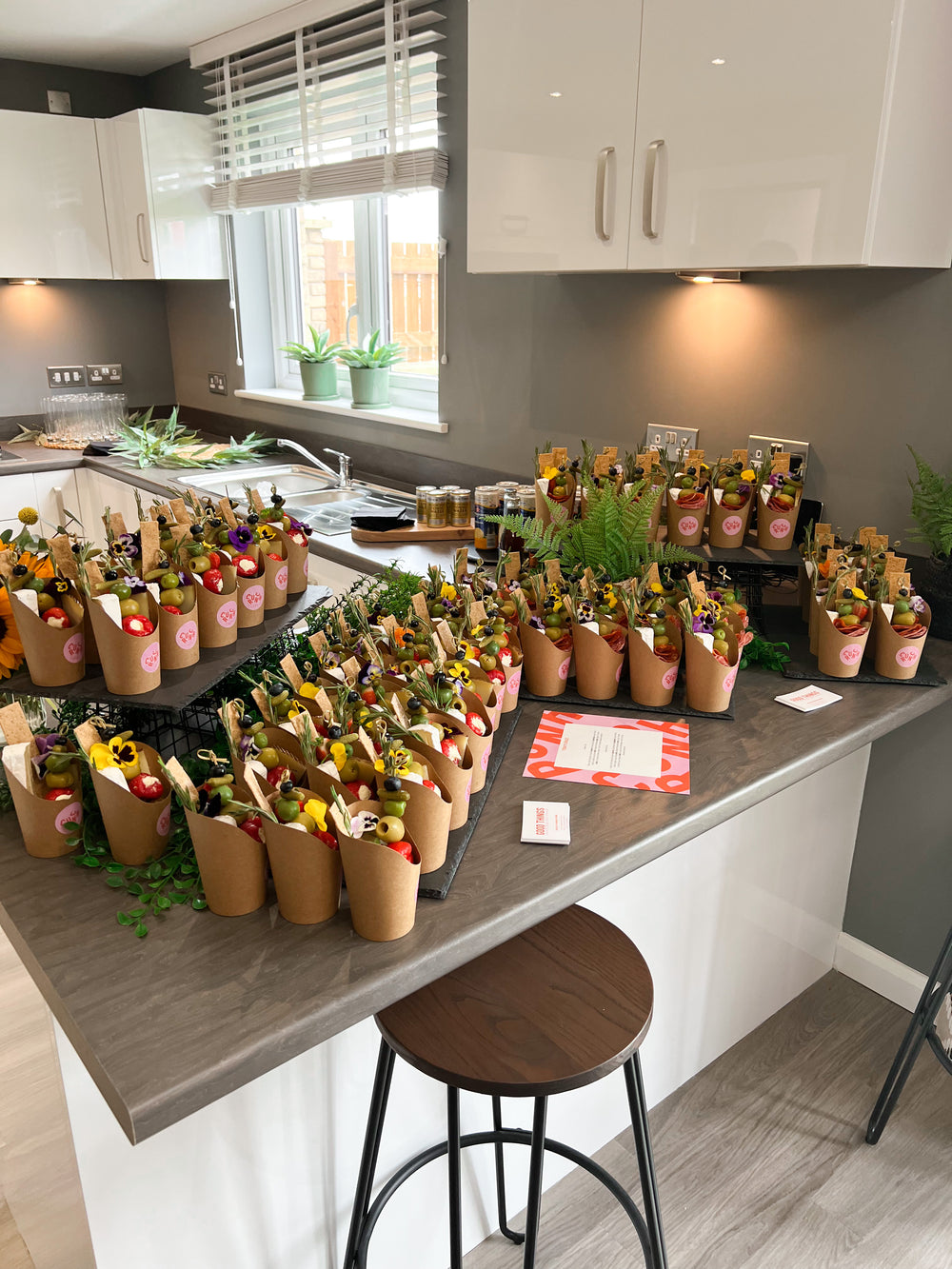 Grazing Canapé Cones - Crunch Platters